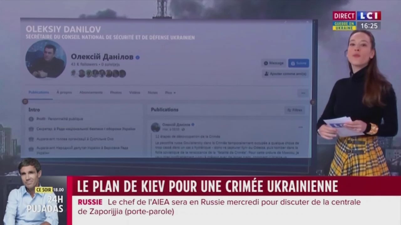 Laura Pouget sur LCI (03/04/2023) - Vidéo Dailymotion