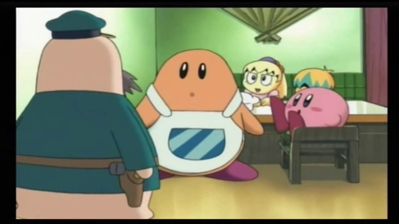 Kirby Right Back at Ya 29 Hot Shot Chef , NINTENDO game animation ...