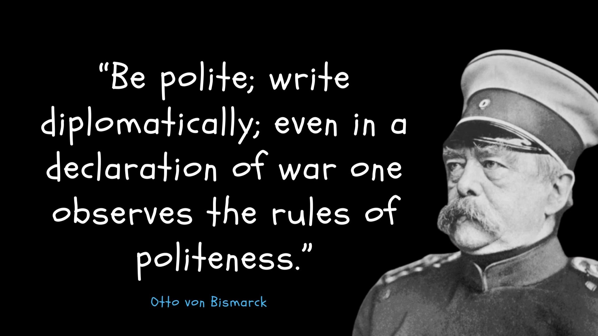 Bismarck Leadership Quotes Anecdotes And Quotes Introduction