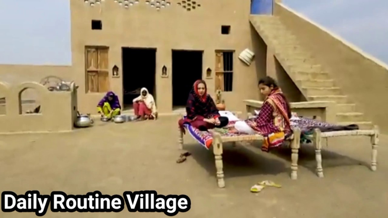 Desert women daily routine | daily routine | old village life pakistan ...