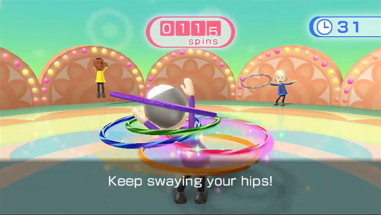 Wii Fit Plus Nintendo Wii PAL Gameplay (Full Game Longplay Hula Hoop 4 ...