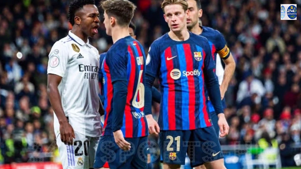 Wild Scenes: Vinicius Junior VS Gavi Angry Each Other's Faces As Gavi ...