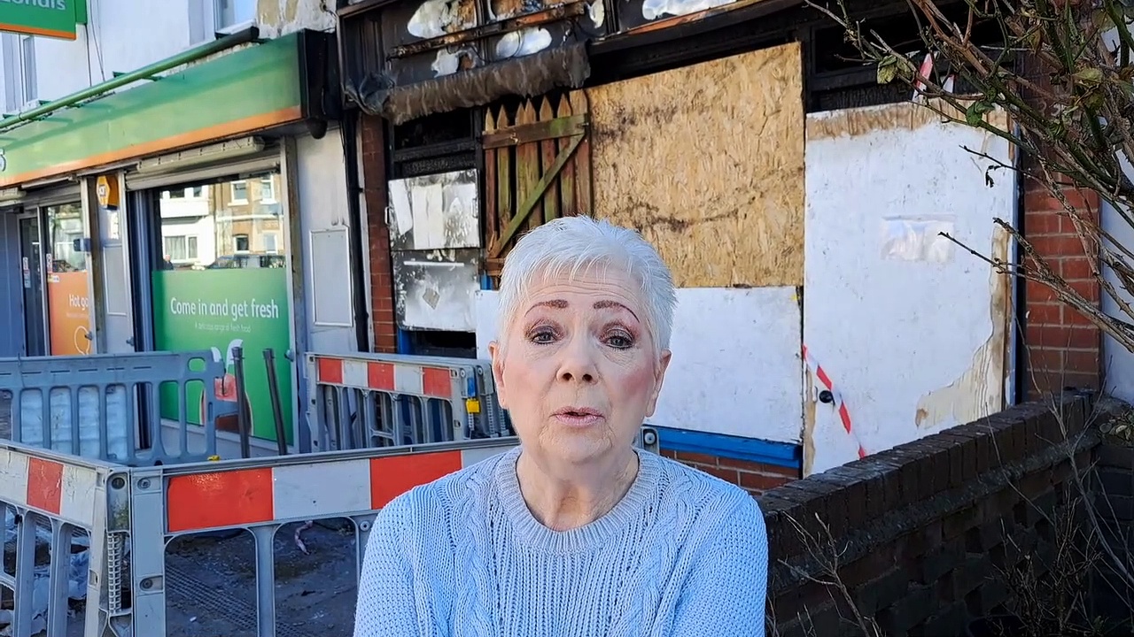 Helen Clay speaks out after fire destroys The Cod Father