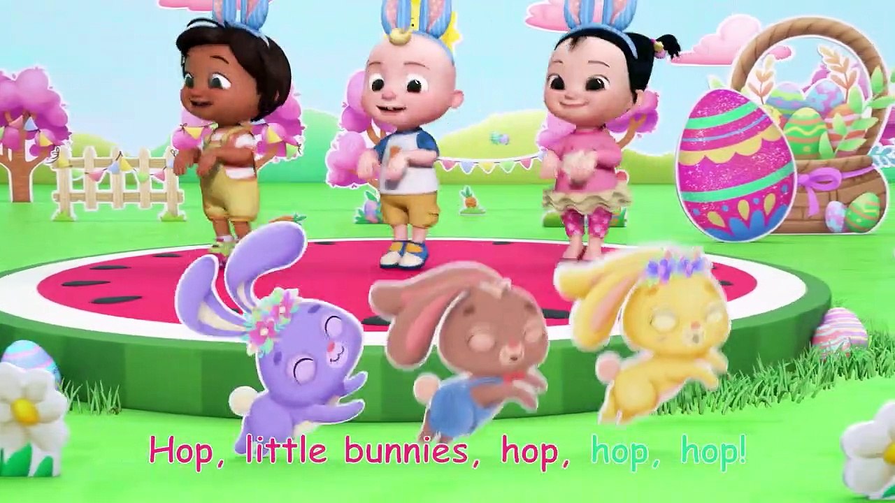 Hop Little Bunnies Hop Dance Party CoComelon Nursery Rhymes & Kids ...