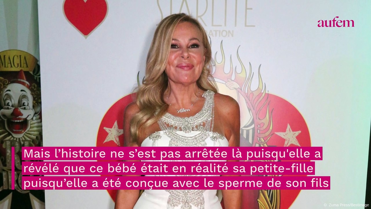 A 68 ans, cette star devient mère d'une petite fille, en utilisant le sperme de son fils décédé ...
