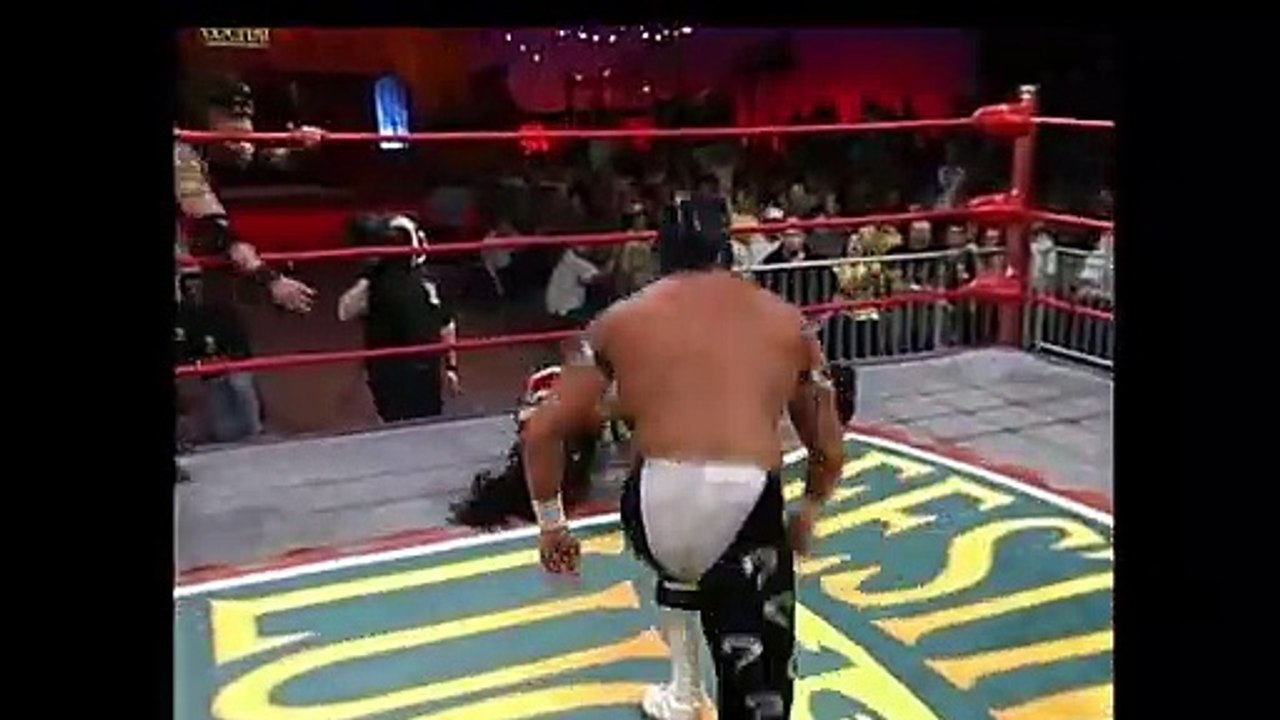 WCW Festival de Lucha | Rey Mysterio & Konnan & Hector Garza vs ...