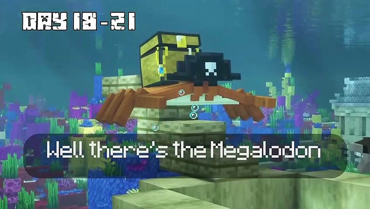 I Survived 100 Days as an ELECTRIC EEL in HARDCORE Minecraft! - video ...