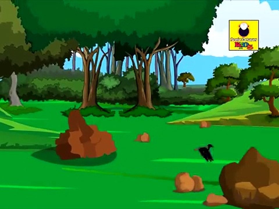 The Clever Thirsty Crow - English Story for kuids - video Dailymotion