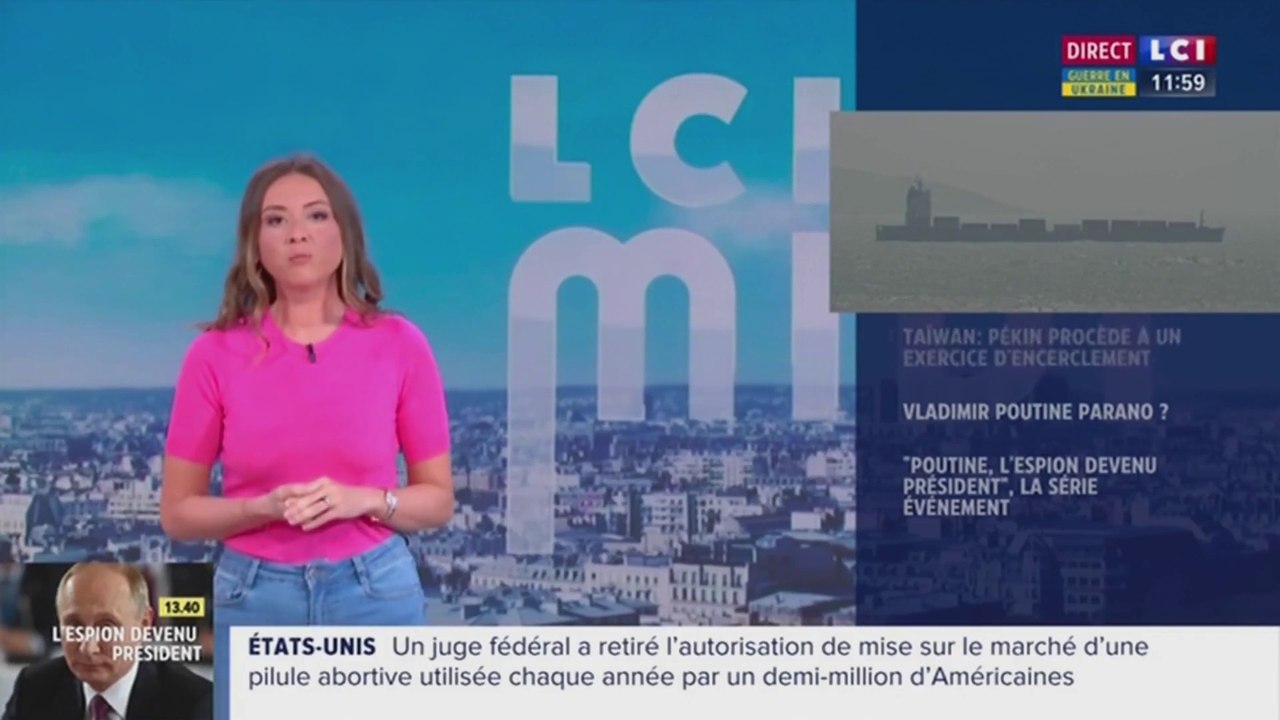 Solenn Riou sur LCI (08/04/2023) - Vidéo Dailymotion