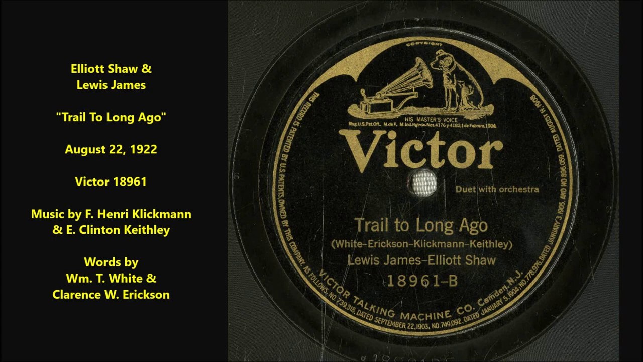Elliott Shaw & Lewis James - The Trail To Long Ago (1922) - Vídeo ...