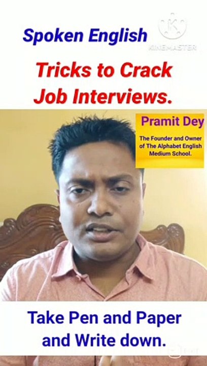 Spoken English. Job Interview - video Dailymotion