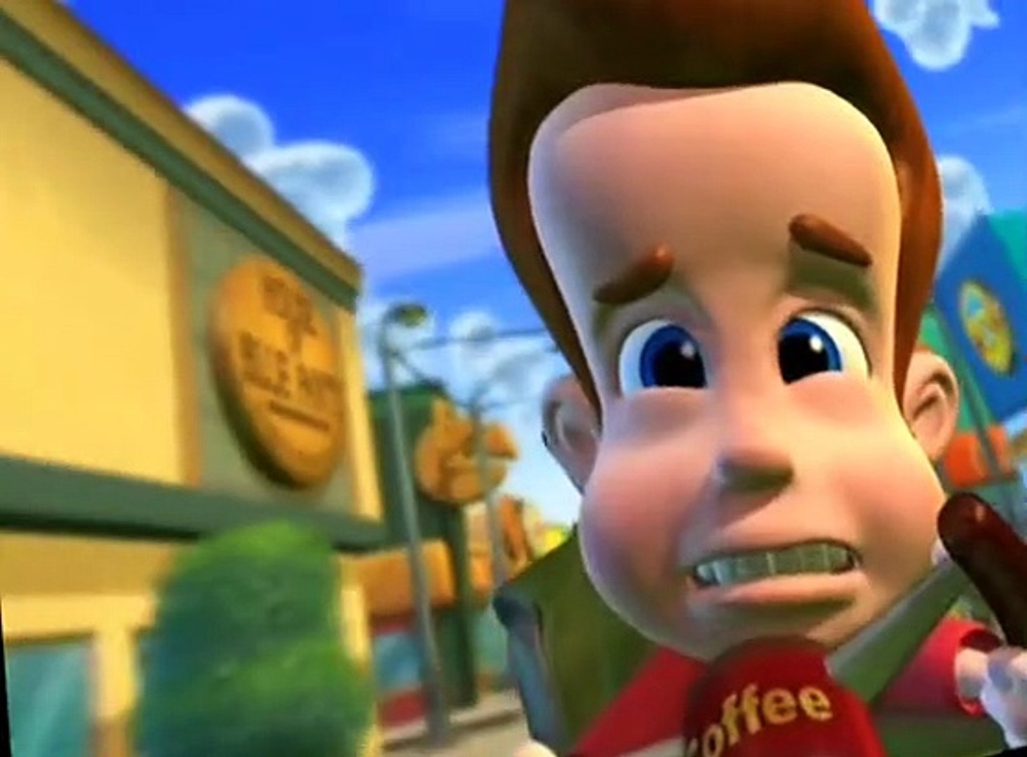 Jimmy Neutron Carl Sad