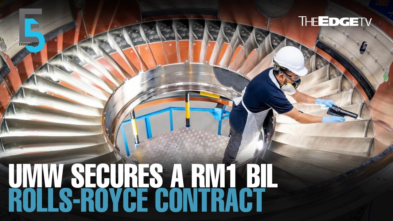 EVENING 5: UMW bags second Rolls-Royce contract worth RM1 bil - video ...