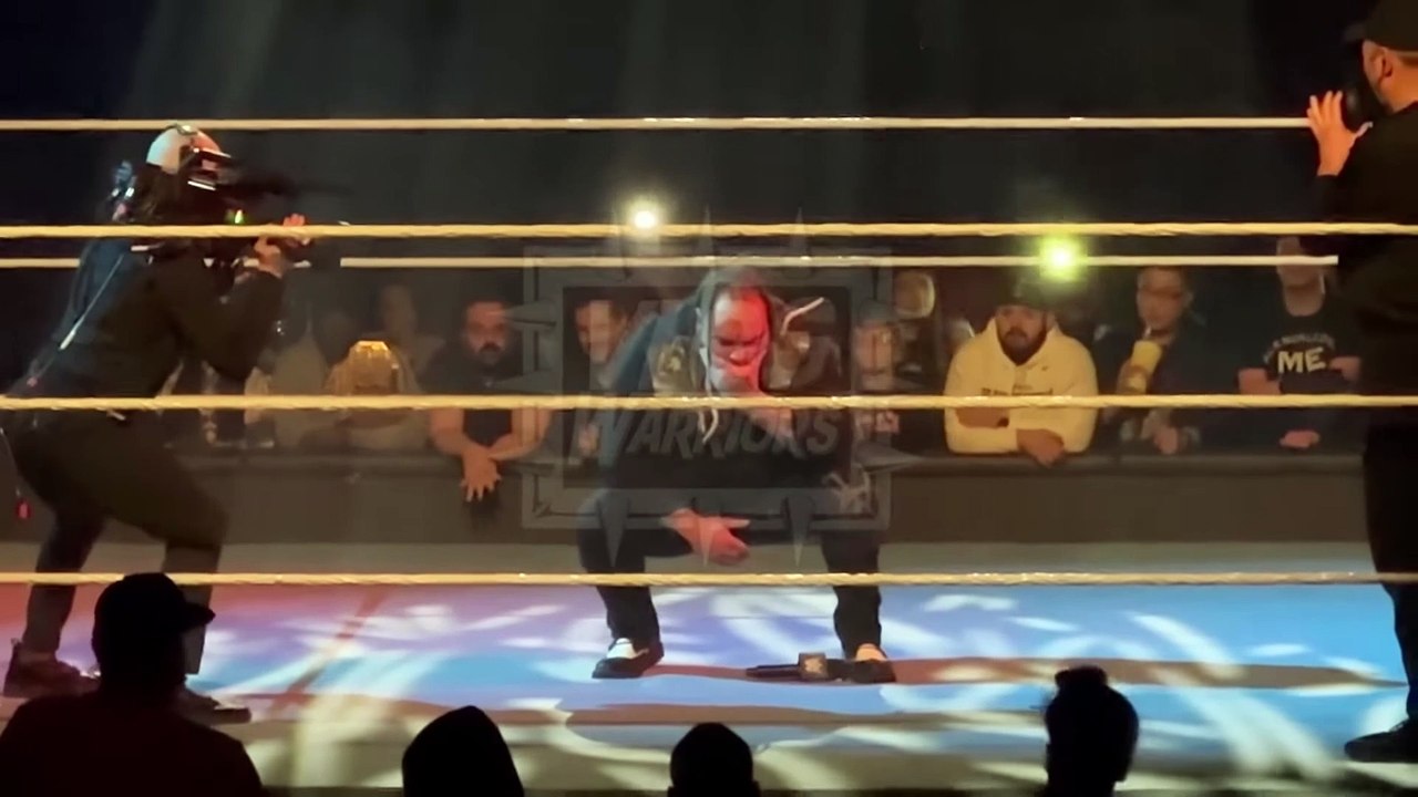 Bray Wyatt goes psycho on WWE cameraman - Xmas Smackdown 12/23/22 ...