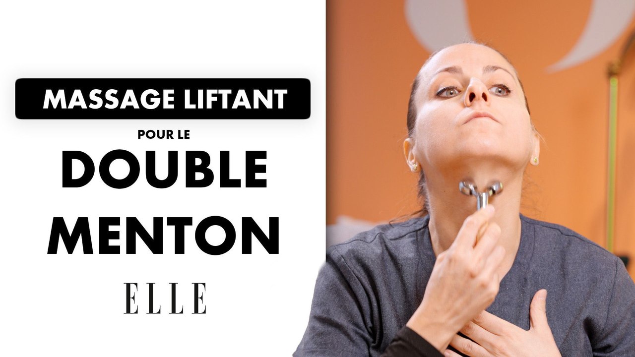 Comment faire un massage liftant pour le double-menton ? - Vidéo ...