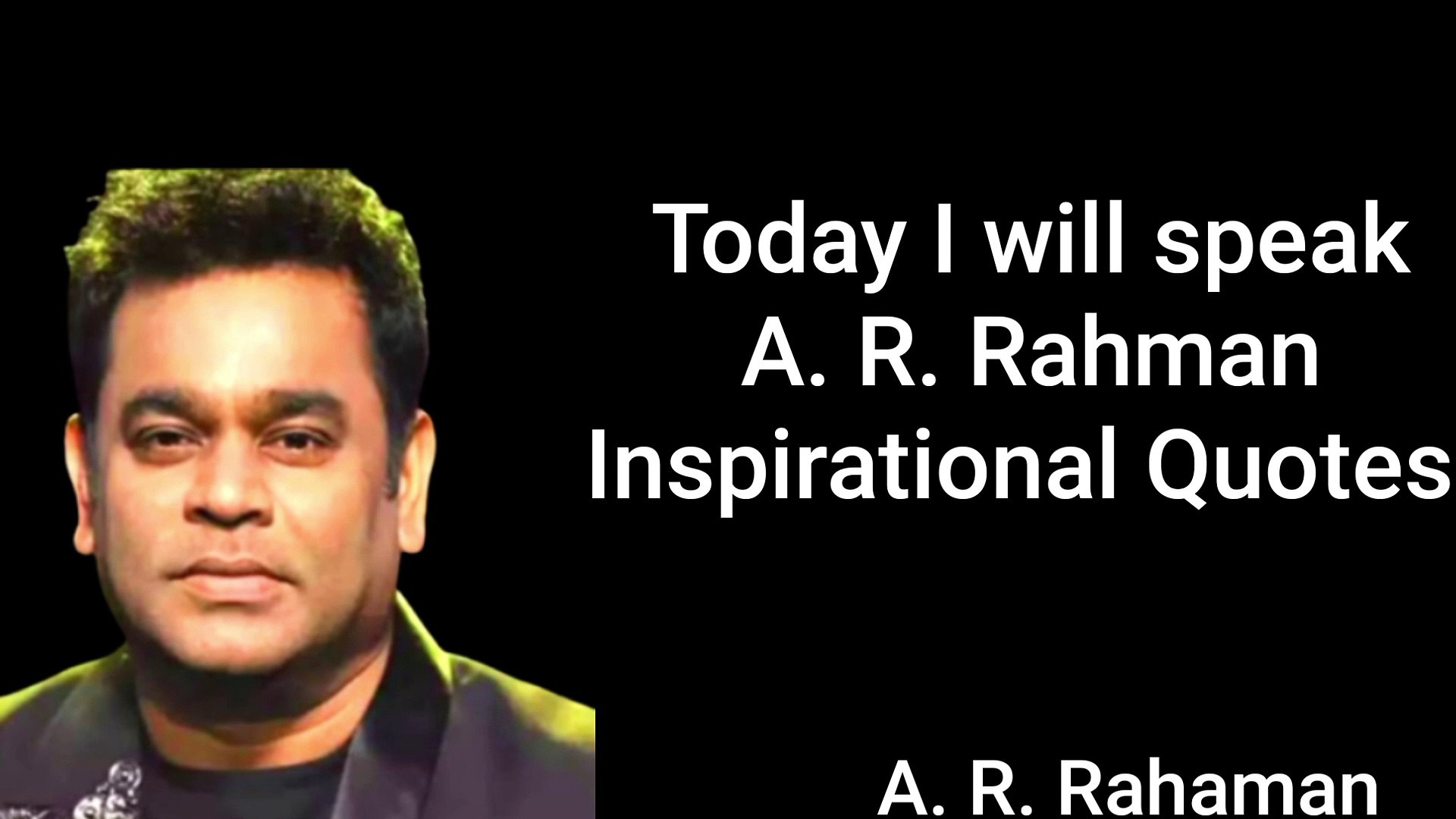 Ar Rahman Wallpapers Hd With Quotes