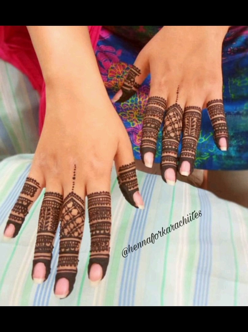 Simple Henna Designs For Fingers 50 Latest Hand Bridal Mehendi Designs