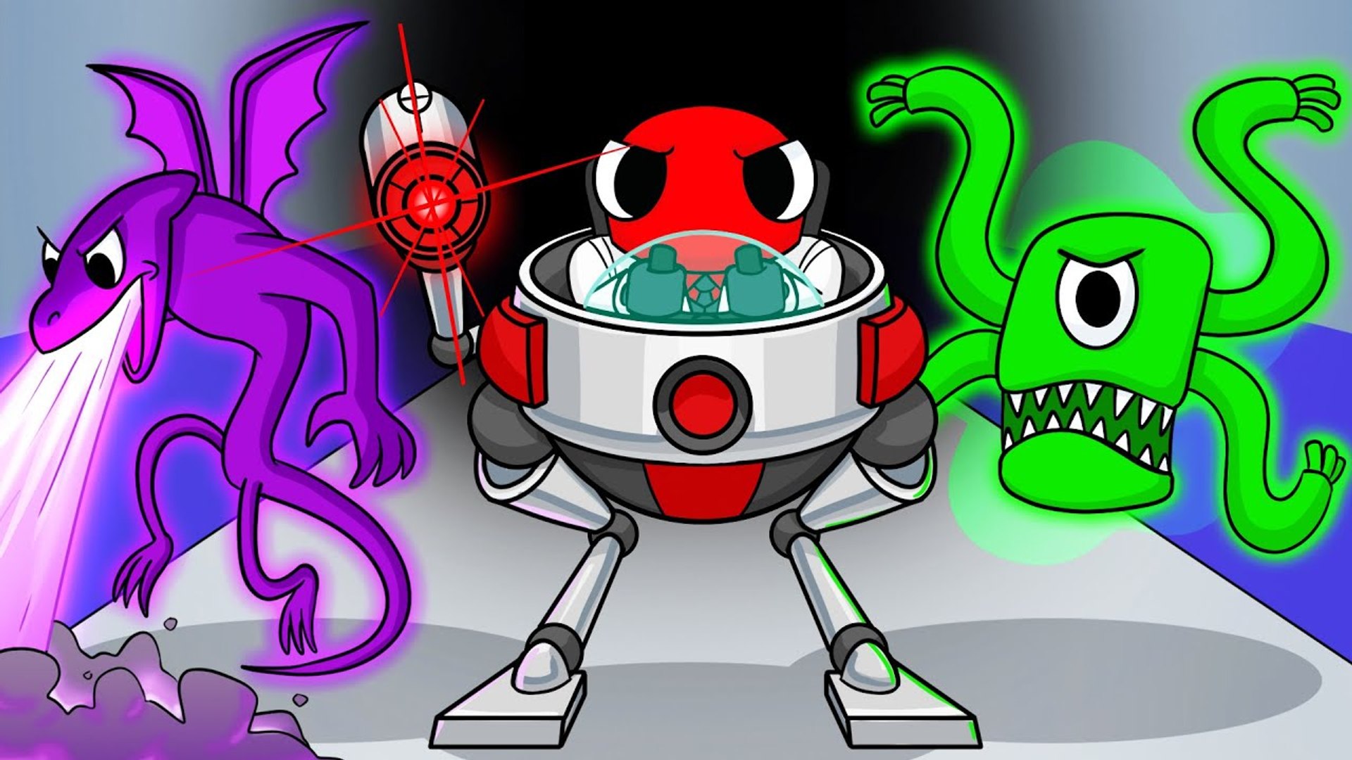 RAINBOW FRIENDS But Theyre BOSSES Cartoon Animation