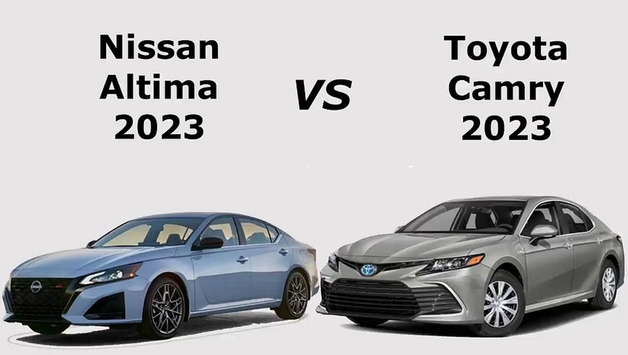 Nissan Altima vs Toyota Camry 2023 | Altima vs Camry 2023 comparison ...