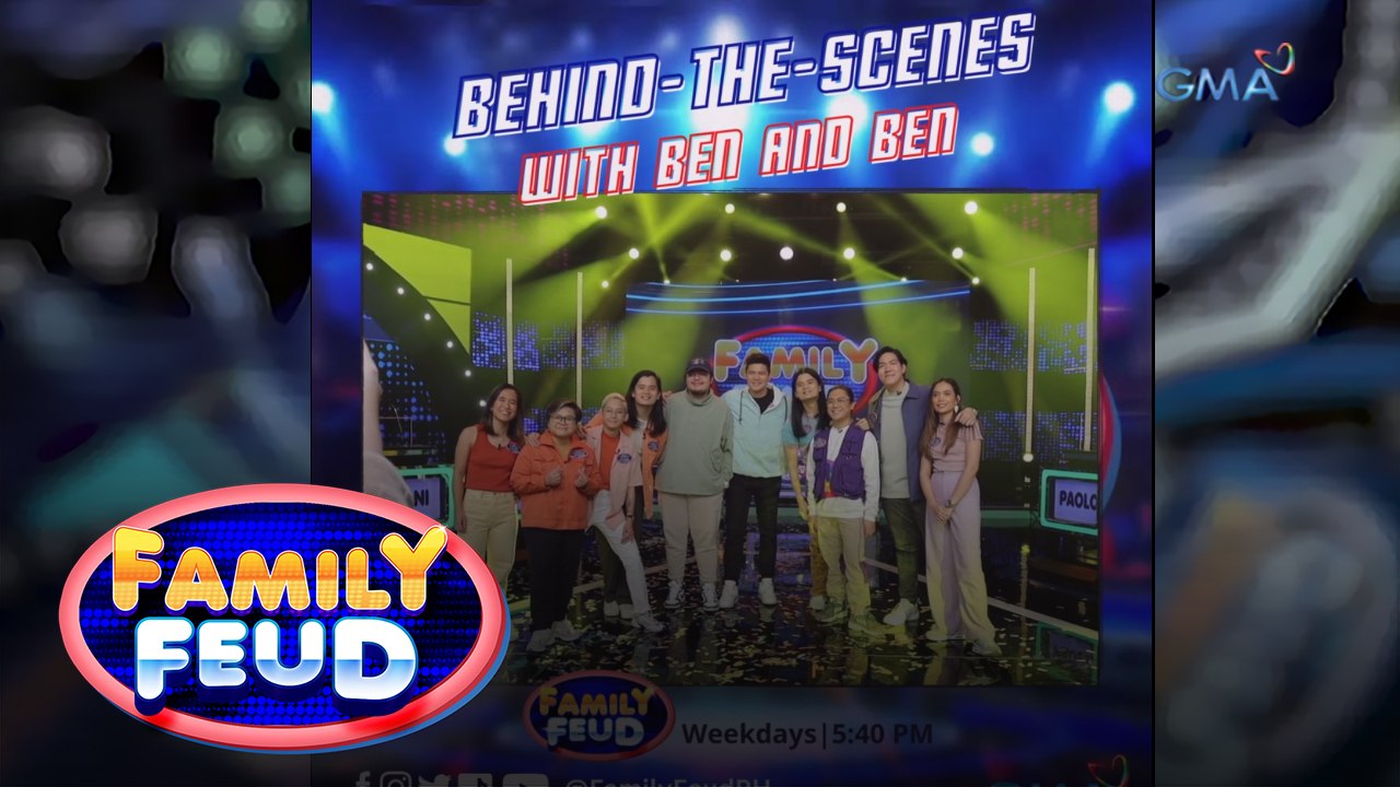Family Feud: Behind-the-scenes with Ben&Ben (Online Exclusives) - video ...