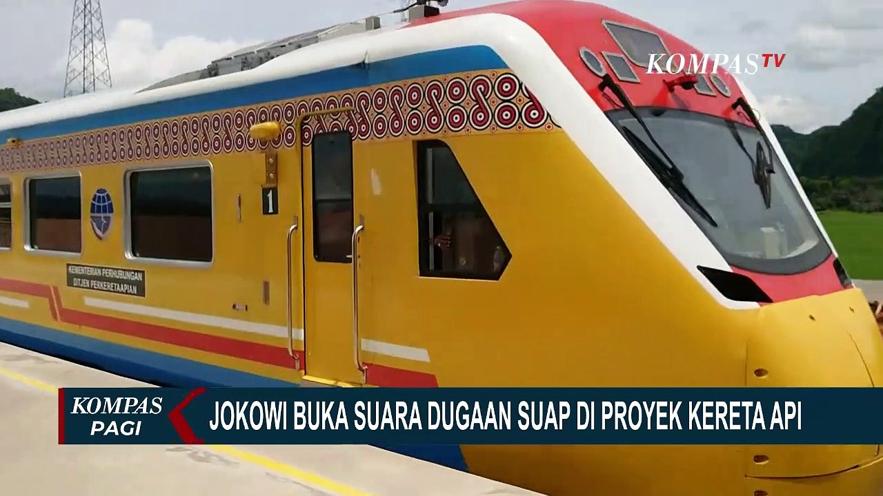 Jokowi Buka Suara soal Dugaan Suap di Proyek Kereta Api - Video Dailymotion