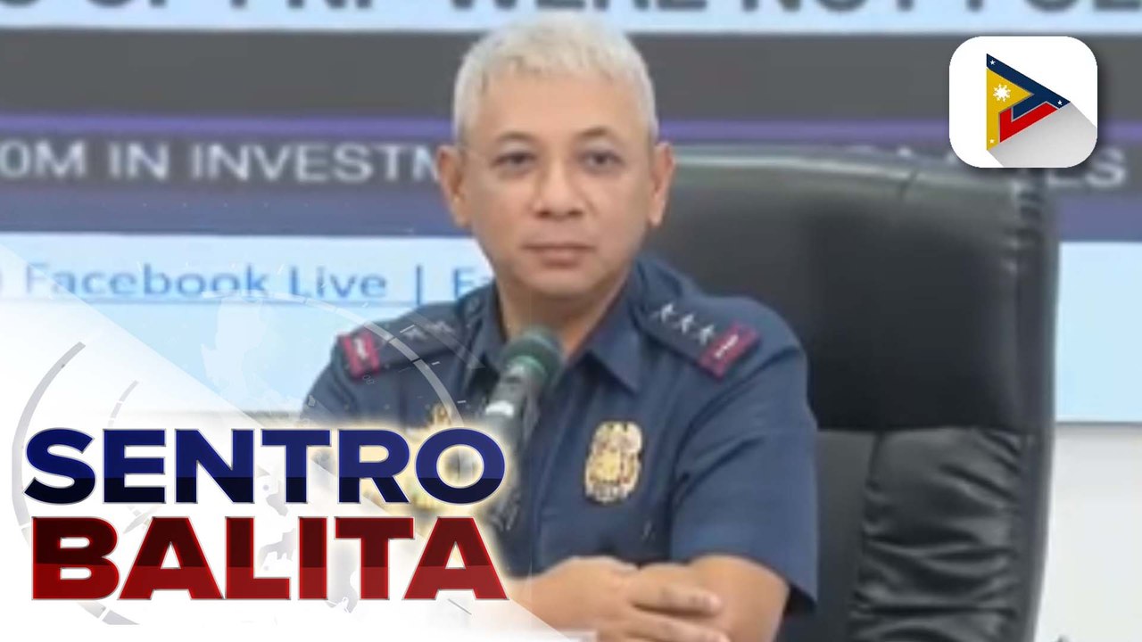 PLtGen. Benjamin Santos, mariing itinanggi ang pagkakasangkot sa umano ...