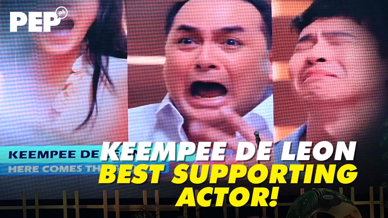 Keempee de Leon wins Best Supporting Actor in 1st Summer MMFF - video ...