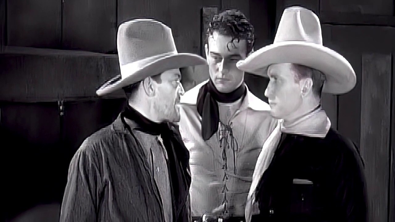 Texas Cyclone (1932) John Wayne, Tim McCoy, Shirley Grey. Remastered ...