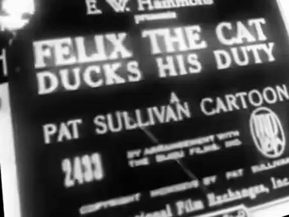 Felix the Cat Felix the Cat Short Ducks His Duty - video Dailymotion