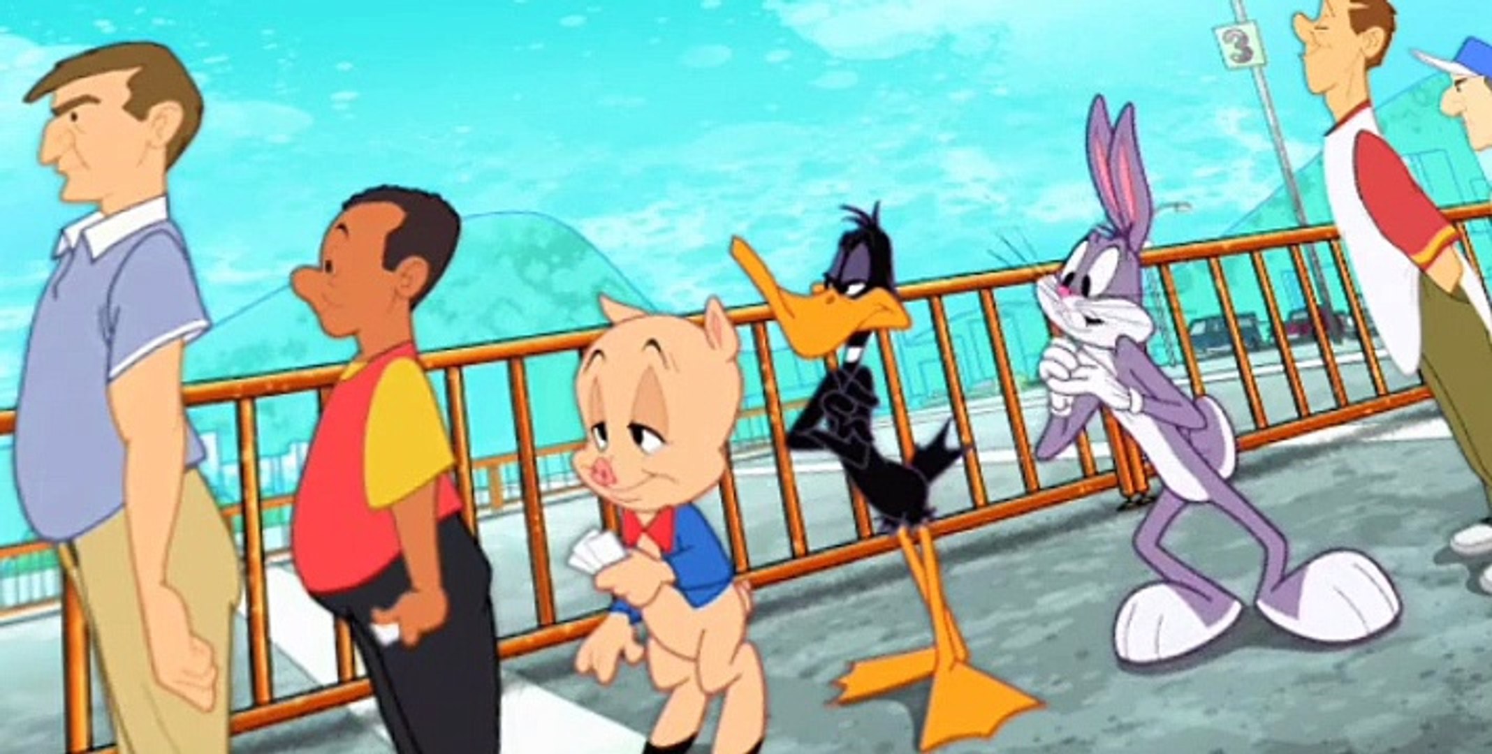 Daffy Duck And Bugs Bunny Football