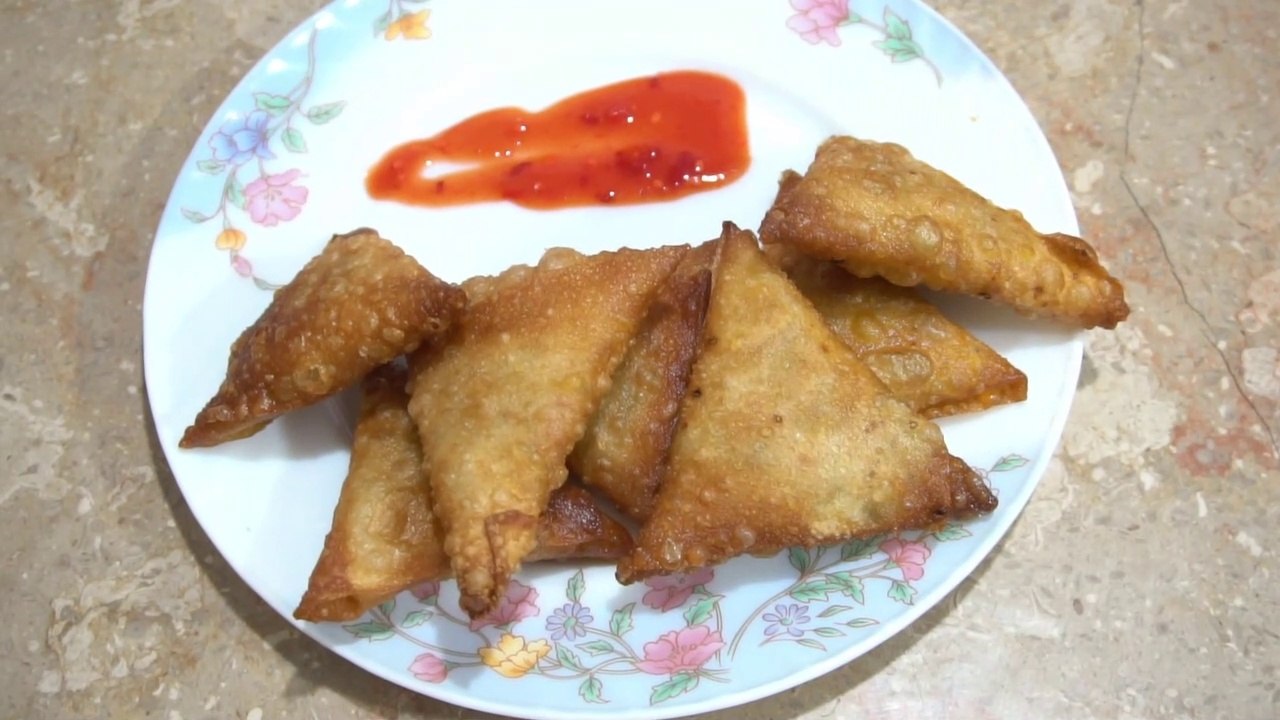 How To Make Chinese Samosa At Home | Ramzan Special Chinese Samosa ...