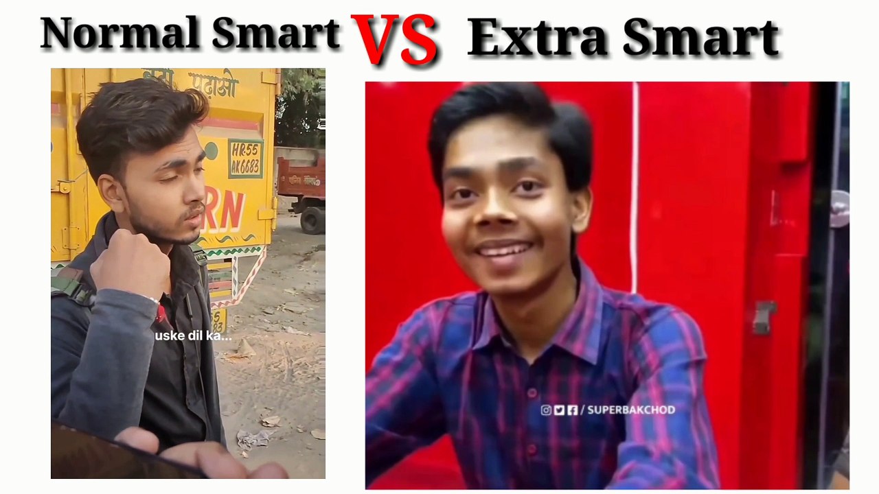 Normal Smart VS Extra Smart | Best Funny Memes Video | - video Dailymotion