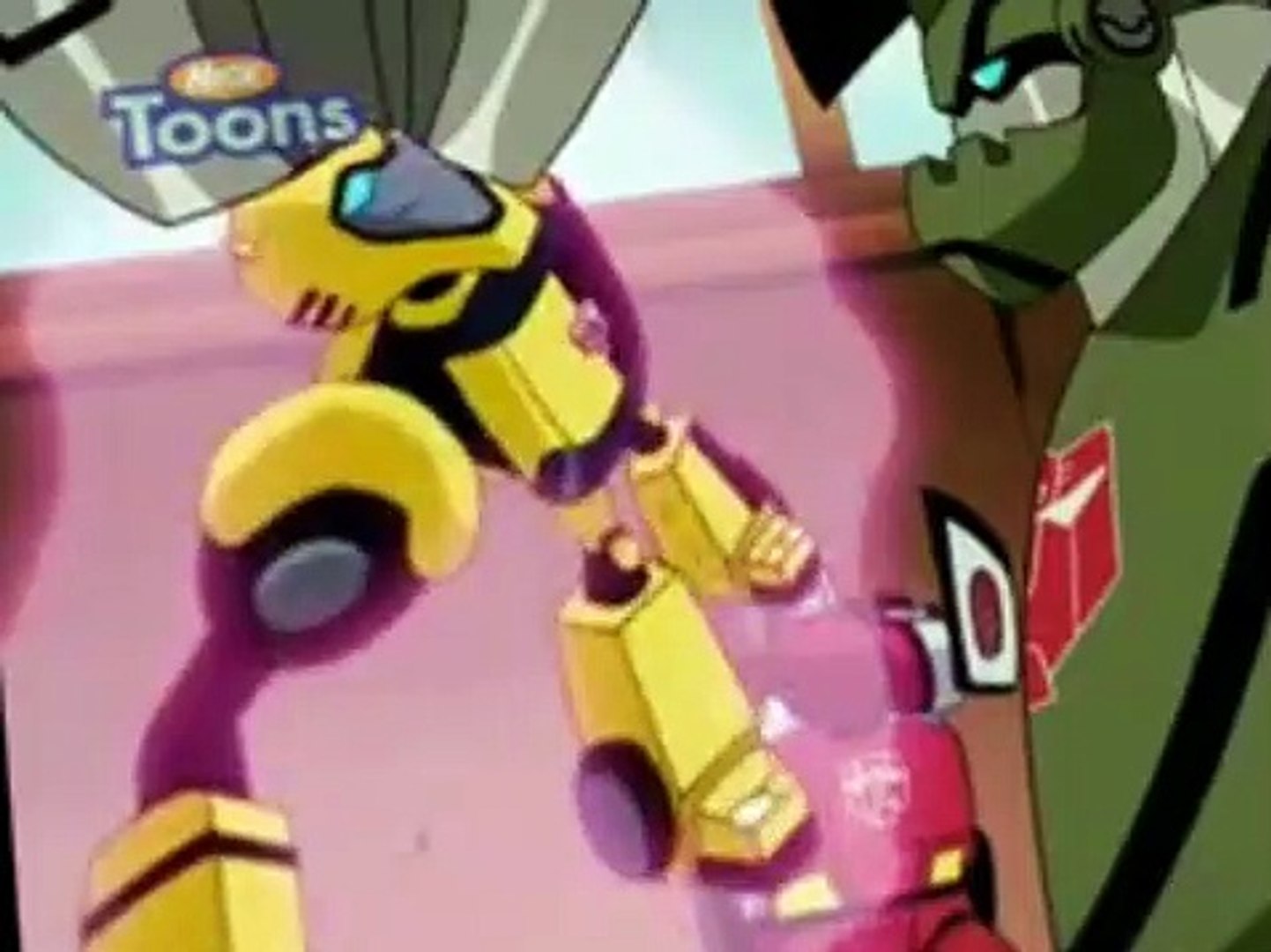 Transformers Bumblebee And Sari SenPie(PSO2 Ship 2 GLOBAL)(On Art
