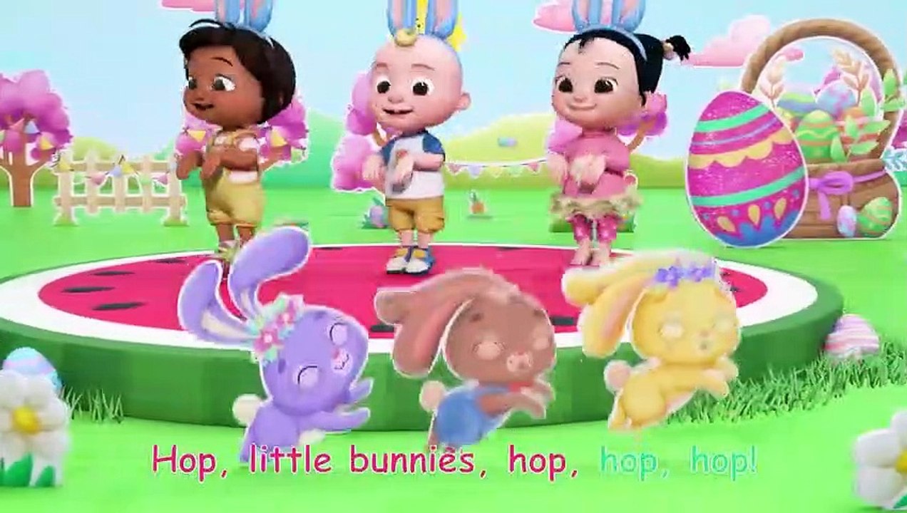 Hop Little Bunnies Hop _ Dance Party _ CoComelon Nursery Rhymes - video Dailymotion
