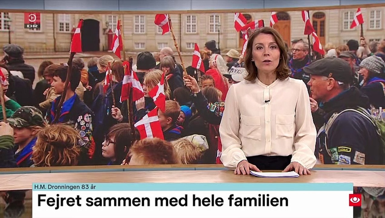H. M. Dronningen 83 år ~ Fejret sammen med hele familien ~ TV Avisen ...