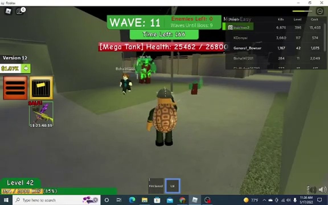 Zombie Attack | Defeating the Mega Tank Zombie on the Army Base ...