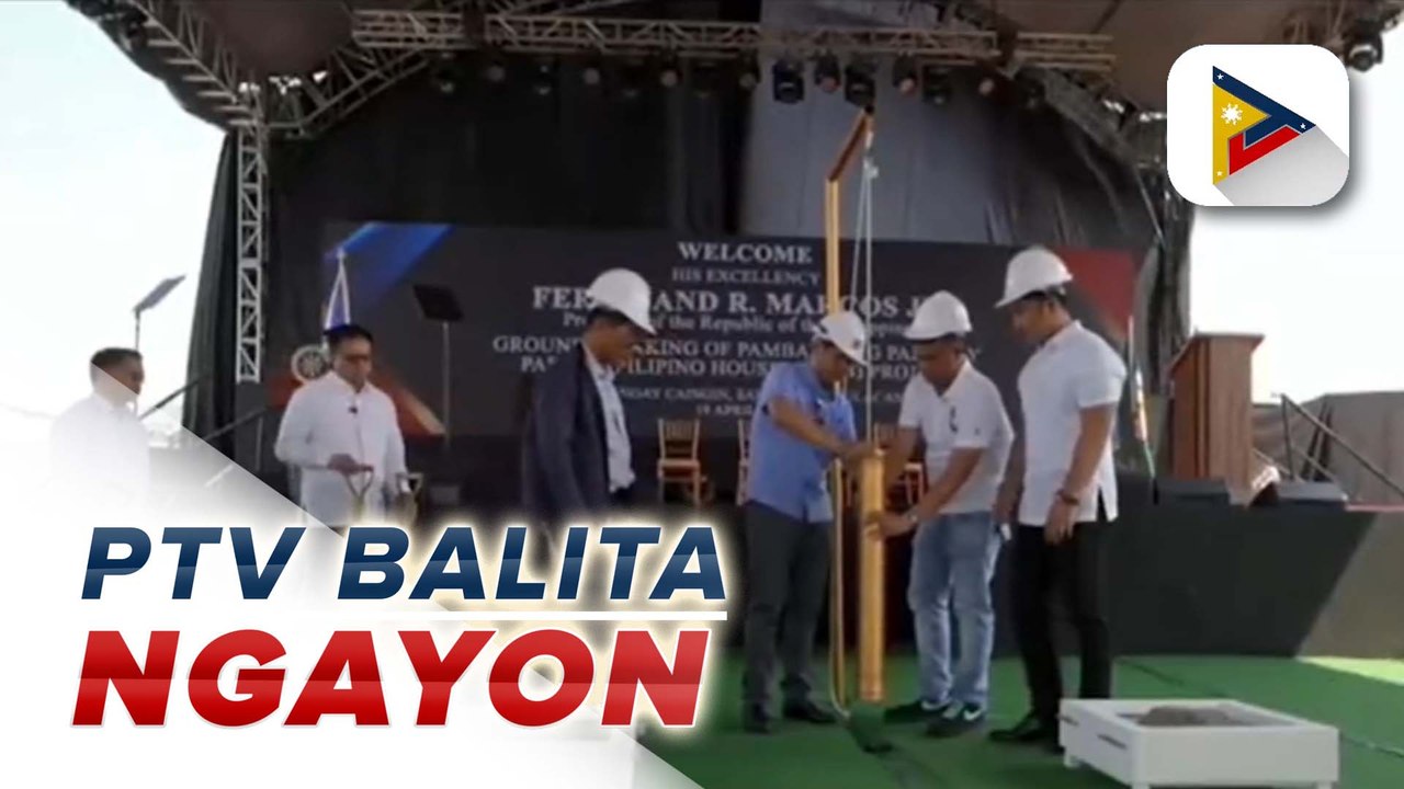 PBBM, pinangunahan ang mega groundbreaking ng 4PH project sa Bulacan ...