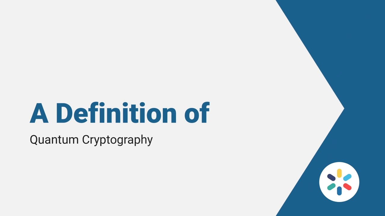A Definition of Quantum Cryptography - video Dailymotion