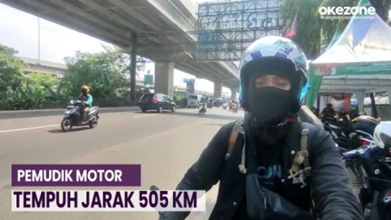 Silaturahmi dengan Orang Tua Tak Bisa Ditunda, Pemudik Motor Rela ...
