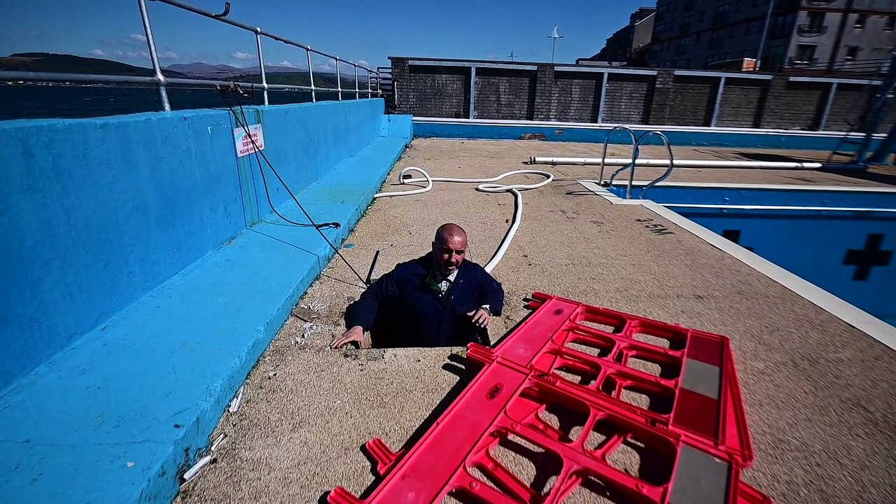 Gourock Outdoor Pool prepares for 5th May opening - video Dailymotion