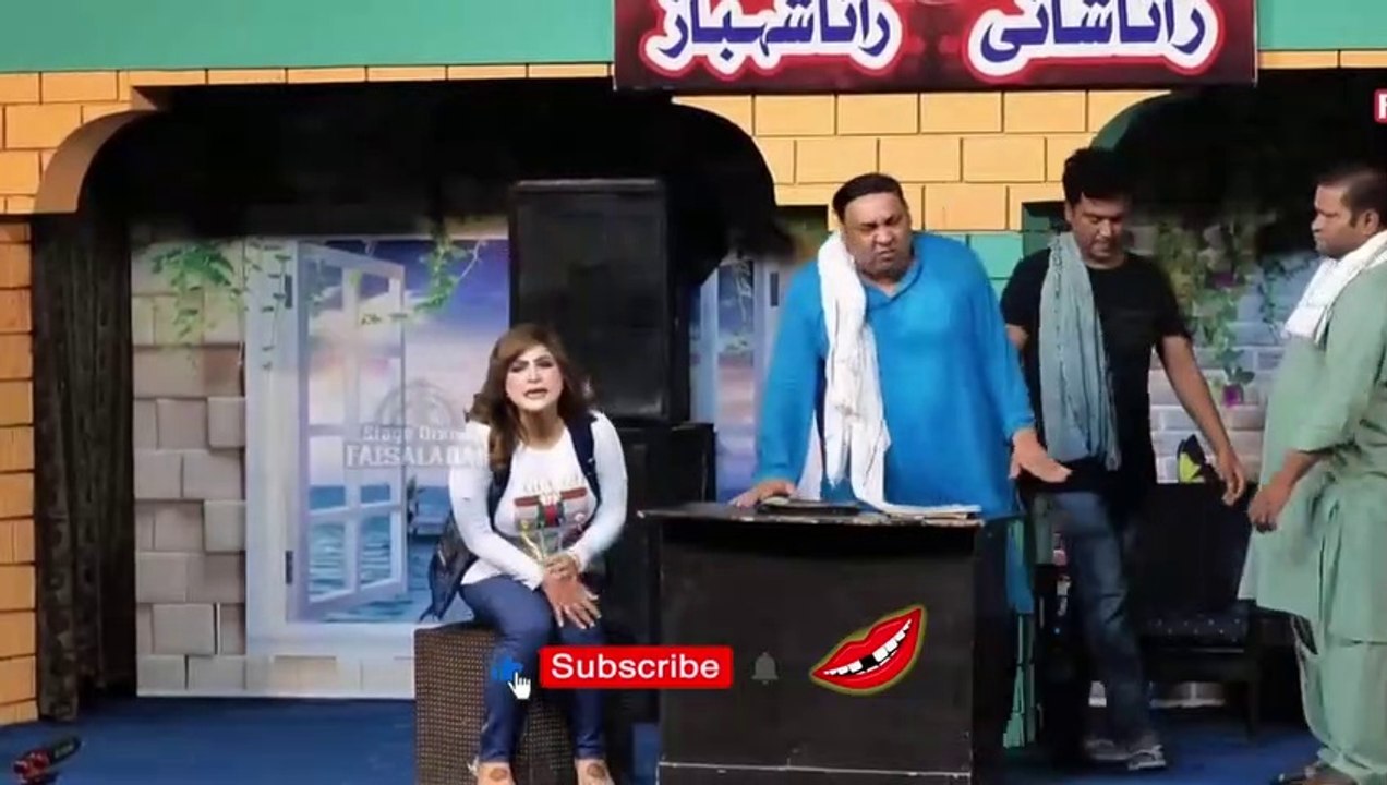 Kiran Butt With Tasleem Abbas _ Falak Shair __ New Best Comedy Stage Drama Clip 2023 - video ...
