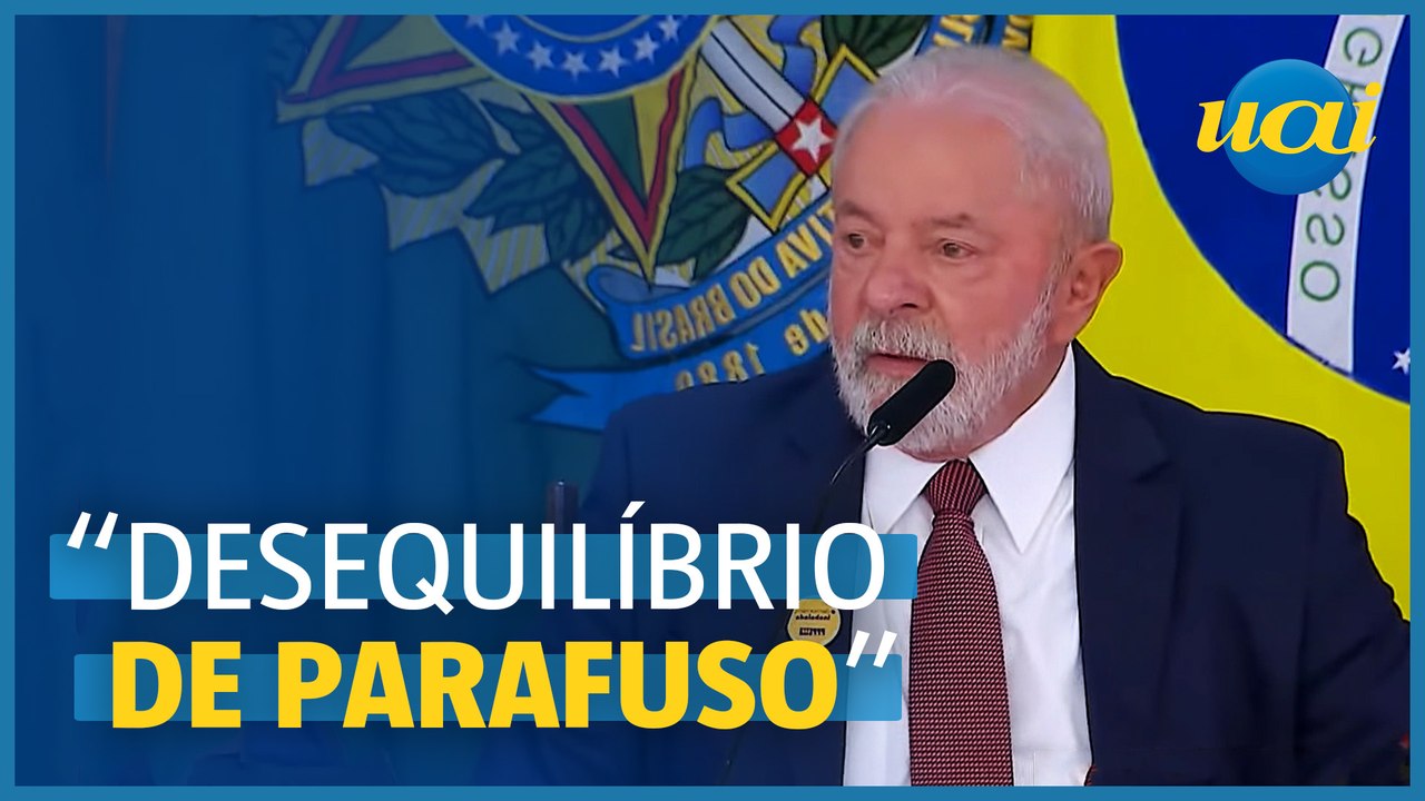 Lula: pessoa com transtorno mental tem "desequilíbrio de parafuso ...