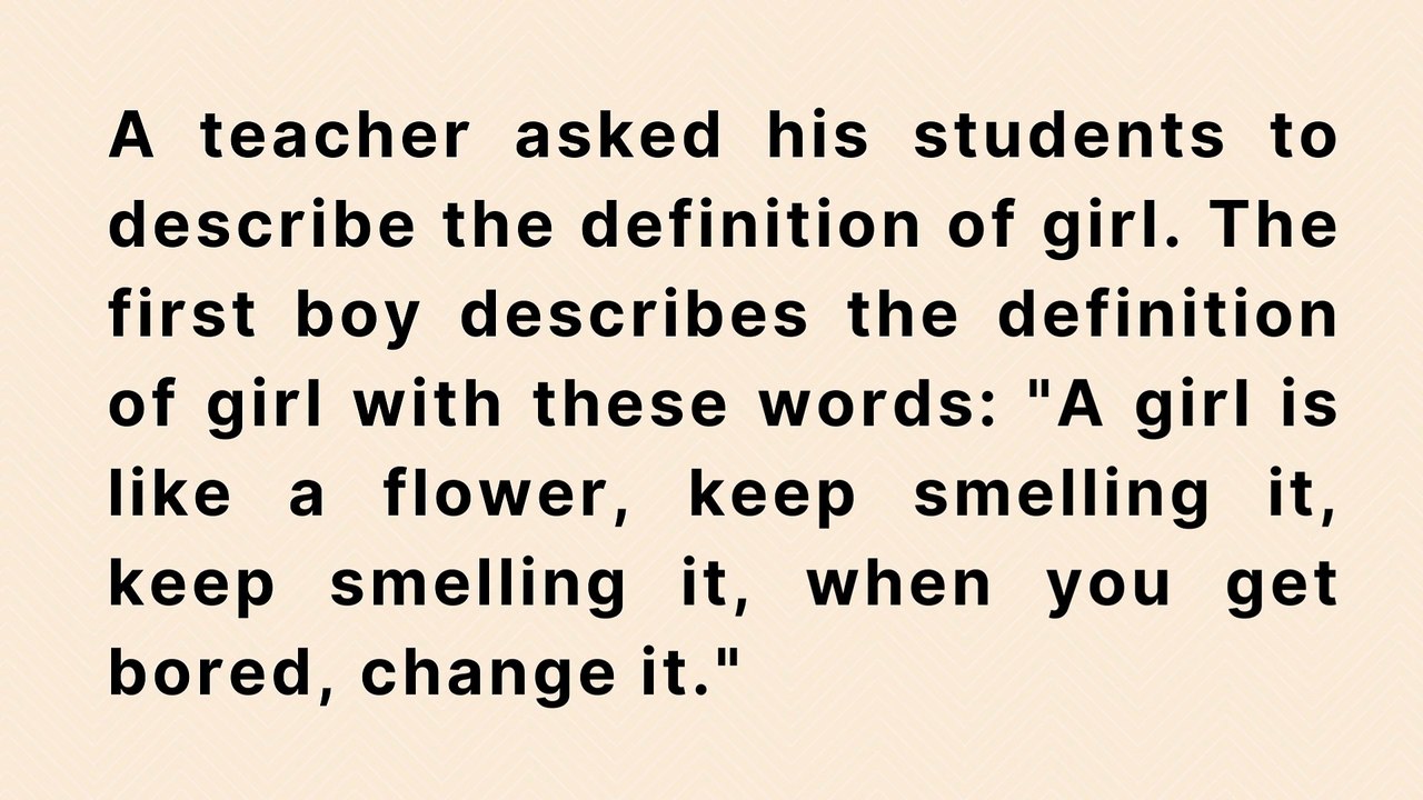 Jokes | Definition of Girl | A best joke - video Dailymotion