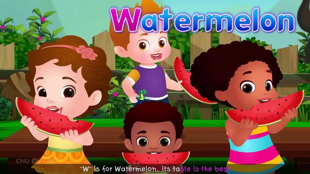The Letter W Song – W For Watermelon - ABC Songs - ChuChu TV Learning ...