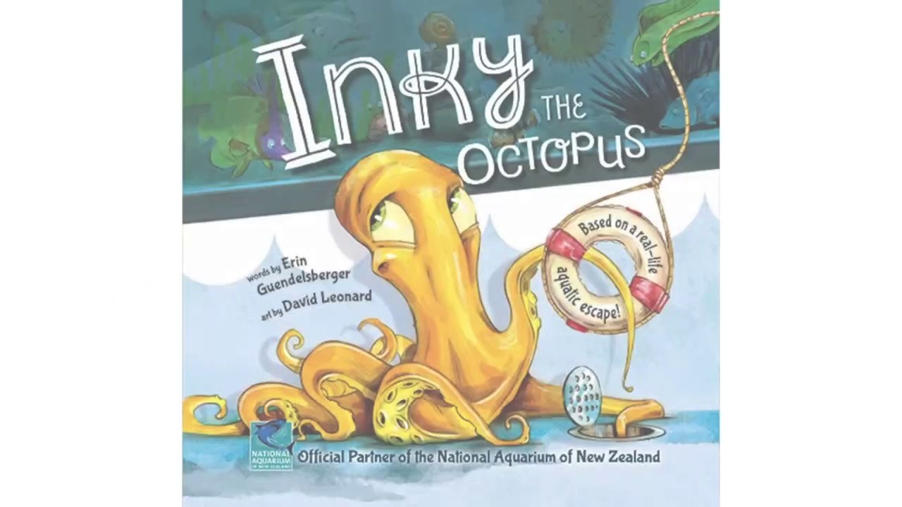 Inky The Octopus | Read Aloud Octopus Story For Kids - video Dailymotion