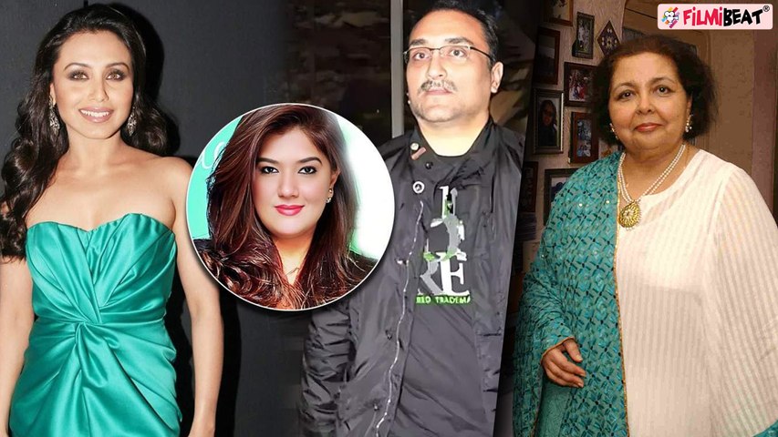 Pamela Chopra Didn't Like Rani Mukerji Aditya Chopra Wedding Condition ...