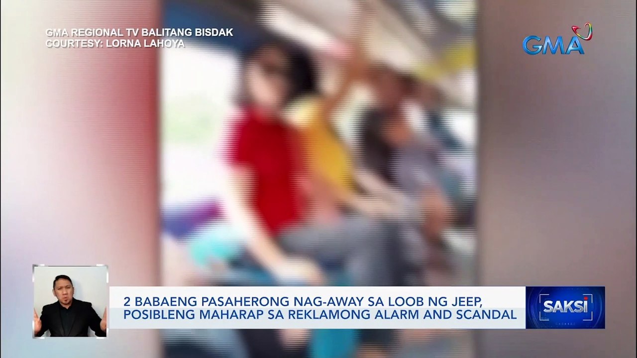 2 babaeng pasaherong nag-away sa loob ng jeep, posibleng maharap sa ...