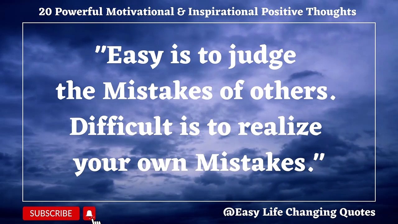 20 Powerful Motivational & Inspirational Positive Thoughts that will ...