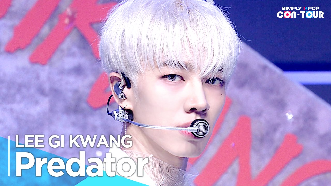 [Simply K-Pop CON-TOUR] LEE GI KWANG(이기광) - 'Predator' _ Ep.565 | [4K ...