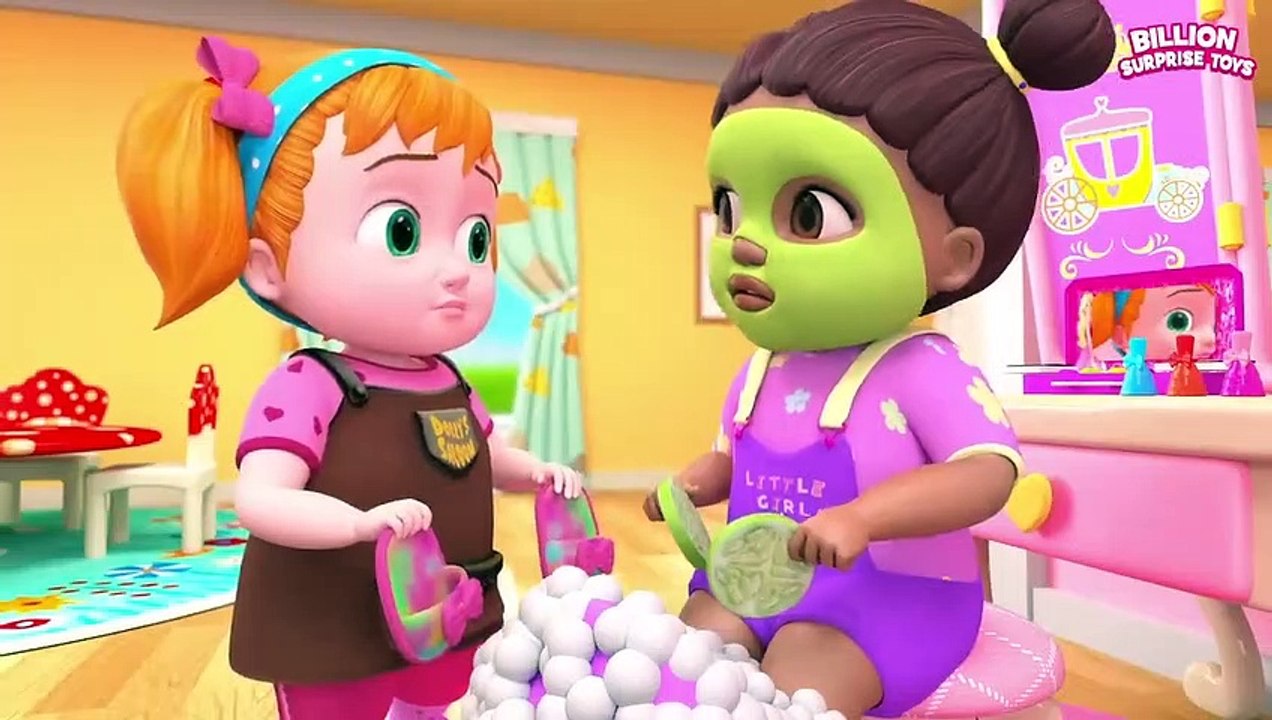 Kids Makeup Song! Dolly and Johnny Family Songs and Cartoons! BST Kids ...